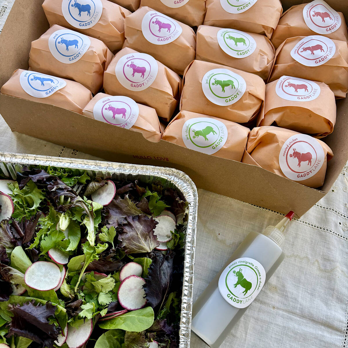 Catering Menu | Gaddy Lane